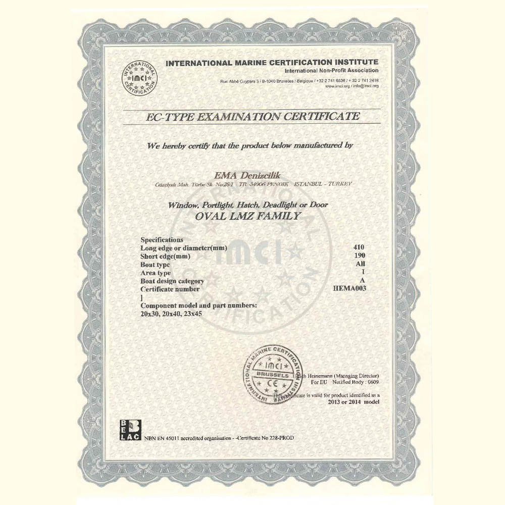 Quality certificates - FTM Ambalaj